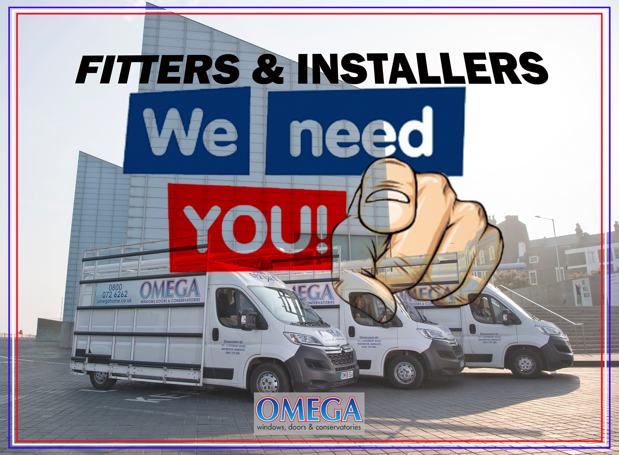 We Are Hiring – Fitting/Installation Team Wanted! - Omega